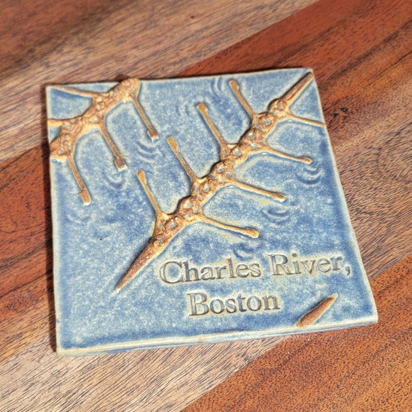 Kuilema | Art | Kuilema Handmade Tile Rowing On The Charles River ...